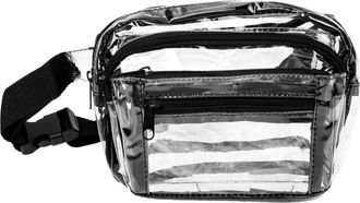 Hemobllo POPETPOP wasserdichte Sport g&uuml;rteltasche aus Transparentem PVC Verstellbarer Gurt Strapazierf&auml;hig Kleine Tasche f&uuml;r Wertsachen Geeignet f&uuml;r Outdoor Fi