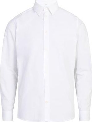 Au Printemps Paris Chemise droite col classique en coton