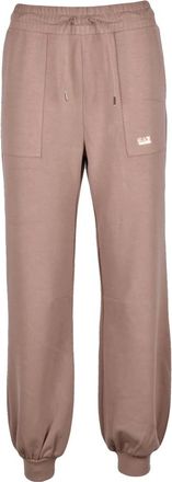 Emporio Armani Emporio Armani Ea7, Femme, Pantalons, Beige, Taille: 40 FR Pantalons de surv&ecirc;tement