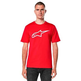 Alpinestars Herren T-Shirt Ageless Csf Tee Kurzarmshirt für Männer mit Rundhalsausschnitt Rot/Weiß XXL