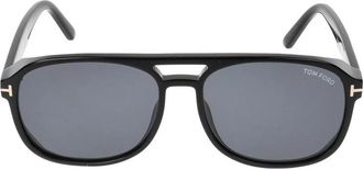 Tom Ford Klassische Schwarze Sonnenbrille Ft1022 - - Accessories - unisex - Schwarzk - 58 MM