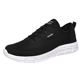 Generic Chaussures de course &agrave; pied pour homme - Chaussures de sport &agrave; lacets - En maille - L&eacute;g&egrave;res et respirantes - R&eacute;sistantes - Chaussures dext&eacute;rieur class