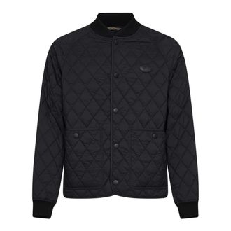 Burberry Homme, Vestes, Noir, Taille: M Veste Bomber Matelass&eacute;e