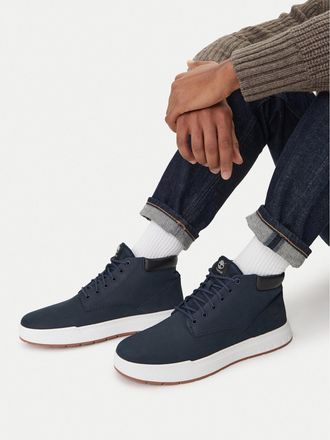 Timberland Schn&uuml;rschuhe Timberland Maple Grove Lthr Chk TB0A28940191 Dunkelblau