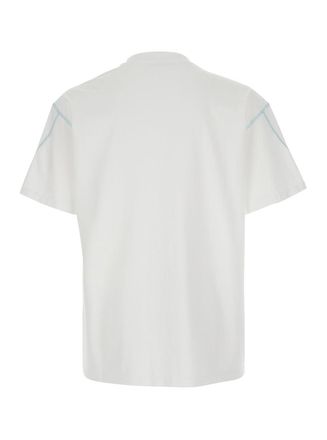 Givenchy Mens T-Shirt White Cotton T-Shirts And Polos