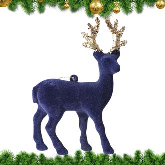 Generic Weihnachts-Rentier-Beflockung, Tischdekoration Elch | Rentier der Weihnachtsdekoration für das von Kaminsim Küchentisch von Kaminsim für die eigenen u