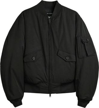 Yohji Yamamoto Veste Bombeur en Nylon - Femme - Vestes - Noir - Taille: 42 FR