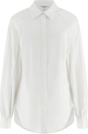 Guess Femme, Blouses et Chemises, Blanc, Taille: 36 FR Erika Classic Shirt