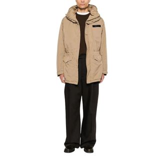 Aspesi Ungef&uuml;tterte Parka Jacke - - Coats - Herren - Beige - S