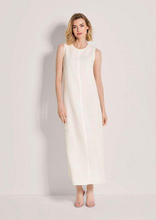 Madeleine Maxikleid Viskosekleid mit Rundhals Basickleid mit Kn&ouml;chell&auml;nge und ohne Arm