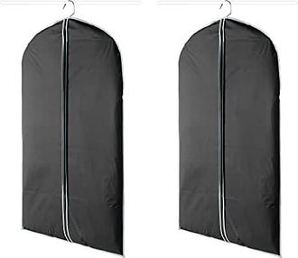 Compactor Urban Housse pour vêtements, Noir, S, 60 x 0,2 x H 100 cm, RAN6270 (Lot de 2)