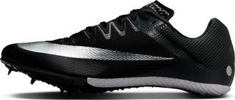 Nike Nike Herren Zoom Rival Laufspike f&uuml;r Sprints Leichtathletik-Schuh, Schwarz/Schwarz/Metallic Silver, 43 EU
