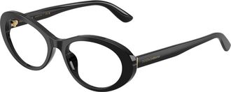Dolce & Gabbana Monture optique - Femme - Accessoires - Noir - Taille: 53 MM