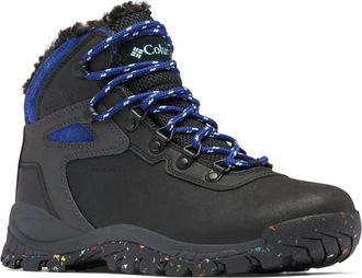 Columbia Newton Ridge Plus Omni-Heat Winterstiefel für Damen, Schwarz (Black x Dark Sapphire), 39 EU