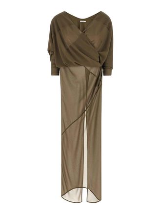 Entire studios Robe Au Genou - Vert