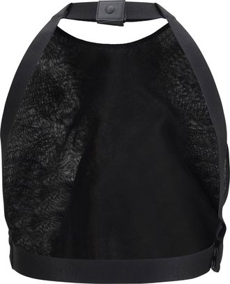 Max Mara Fumetto Crop Top - Black