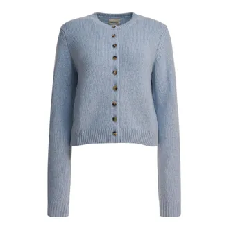 Khaite Femme, Pulls, Bleu, Taille: 38 FR Tricots