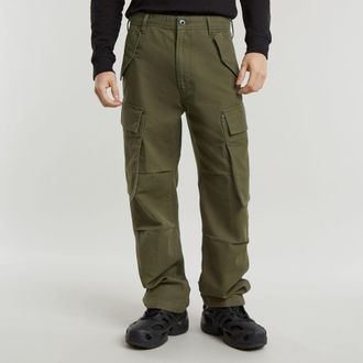 G-Star R-3N Regular Straight Cargohose - Gr&uuml;n - Herren