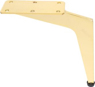 Angoily Metall Möbelfuß Titanfarbig Möbelbein Ersatz für Sofa Couchtisch Schrank Tv-ständer Robuste Vielseitig Einsetzbare Einfach zu Montierende Möbelstütze 