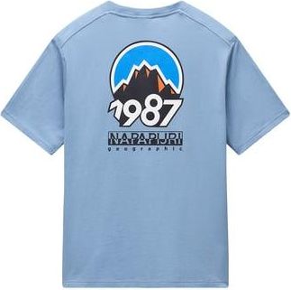 Napapijri T-shirt ample imprim&eacute;