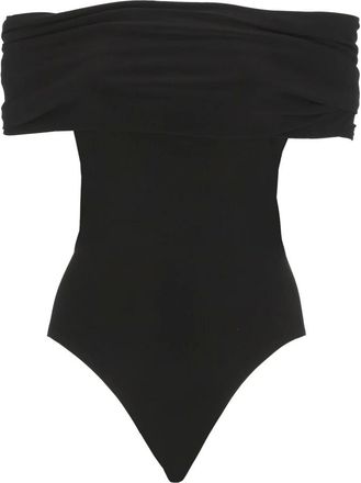 Norma Kamali Femme, Tops, Noir, Taille: 38 FR Top