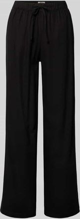 Only Wide Leg Leinenhose mit elastischem Bund Modell GOA