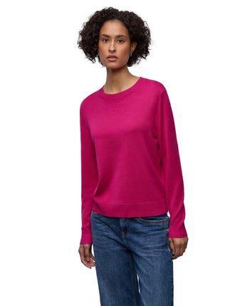 Street One Basic Pullover Magenta Dream 44