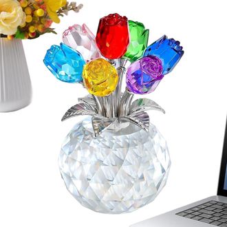 Generic Figuren und Sammlerst&uuml;cke | Rosa bunt Dekoration Romantische Liebe Haus - B&uuml;rofiguren aus &auml;sthetischem | f&uuml;r Ehefrau Mama Muttertag Hochzeit Geburtsta