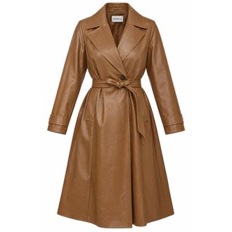 Marella Soledad Trenchcoat - - Coats - Damen - Braun - XS