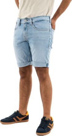 Tommy Jeans Herren Ronnie Bi0112 Dm0dm20962 Shorts Mit 5 Taschen, Denim (Denim Light), 29W EU