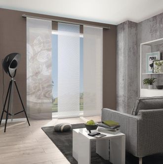 Vision S 3er-Set Schiebegardine TOUPILLON