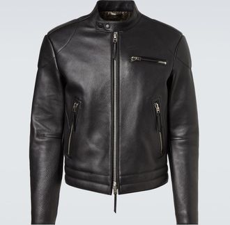 Tom Ford Veste en cuir