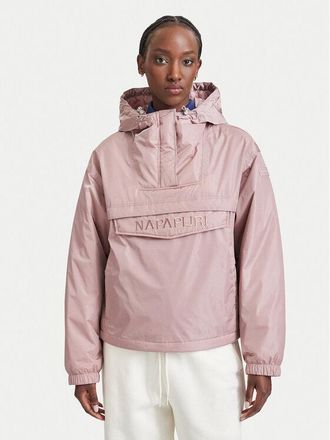 Napapijri Anorak Rainforest Optique W NP0A8AHAP241 Hellrosa Oversize