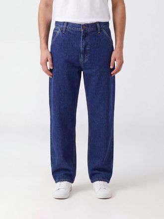 Carhartt Work in Progress Jean droit de charpentier OG Single Knee Pant en denim de coton
