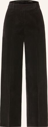 Windsor Windsor. Marlenehose Aus Cord schwarz