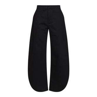 Alaia Petals Denim Jeans - - Jeans - Damen - Schwarzk - S