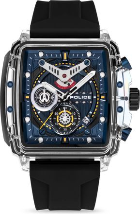 Police Uhren - Quarzuhr Clout - Gr. unisize - in Blau - f&uuml;r Damen
