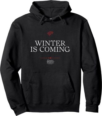 Game of Thrones Winter is Coming Text Pullover Hoodie