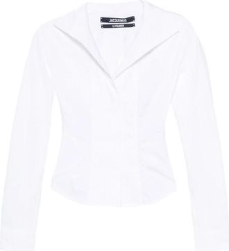 Jacquemus The Tulip Cut-out Back Shirt