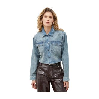 Gestuz Veste en jean - Femme - Vestes - Bleu - Taille: 40 FR