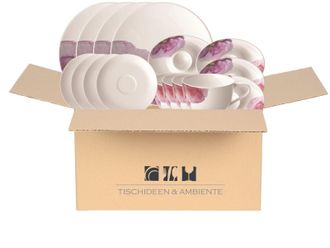 Villeroy & Boch Geschenkbox Rose Garden Fr&uuml;hst&uuml;cksset 16tlg