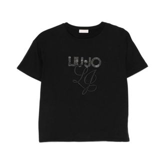 Liu Jo Femme, Tops, Noir, Taille: 38 FR Liu Jo T-shirts et polos