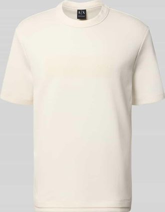 A|X Armani Exchange T-Shirt mit Logo und Rundhalsausschnitt