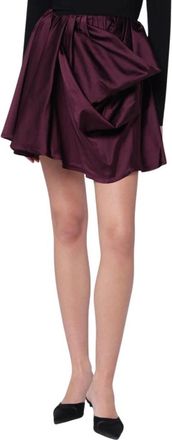 Ganni Femme, Jupes, Violet, Taille: 38 FR Mini-jupe drap&eacute;e