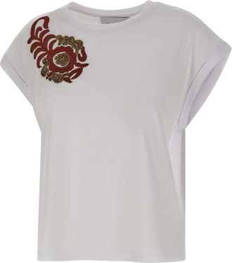 Kaos Kaos, Femme, Tops, Blanc, Taille: 44 FR Kaos T-shirts et Polos