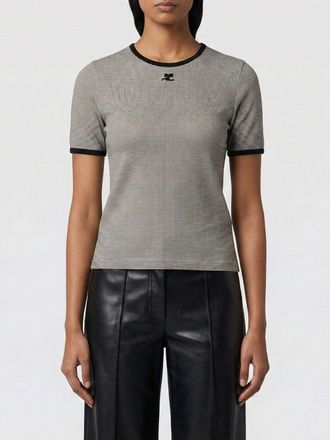 Courr&egrave;ges T-Shirt COURR&Egrave;GES Femme couleur Gris