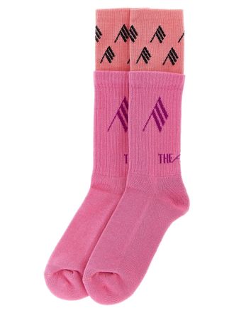 The Attico Womens Multicolor Cotton Socks Clothing