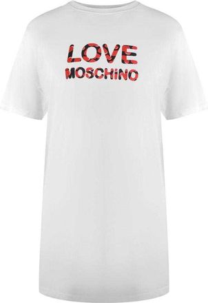 Love Moschino T-Shirt f&uuml;r Damen, Baumwolle (Wei&szlig;)