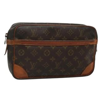 Louis Vuitton Pre-owned Canvas clutches - - Pre-owned - Damen - Braun - ONE SIZE