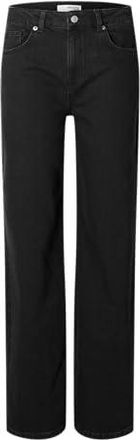 Selected Slfalice Hw Wide Long Black Noos, Jean Noir, 28W x 32L